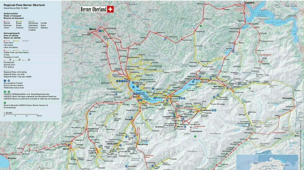 Buy Bernese Oberland Pass online | Swiss Regional Passes