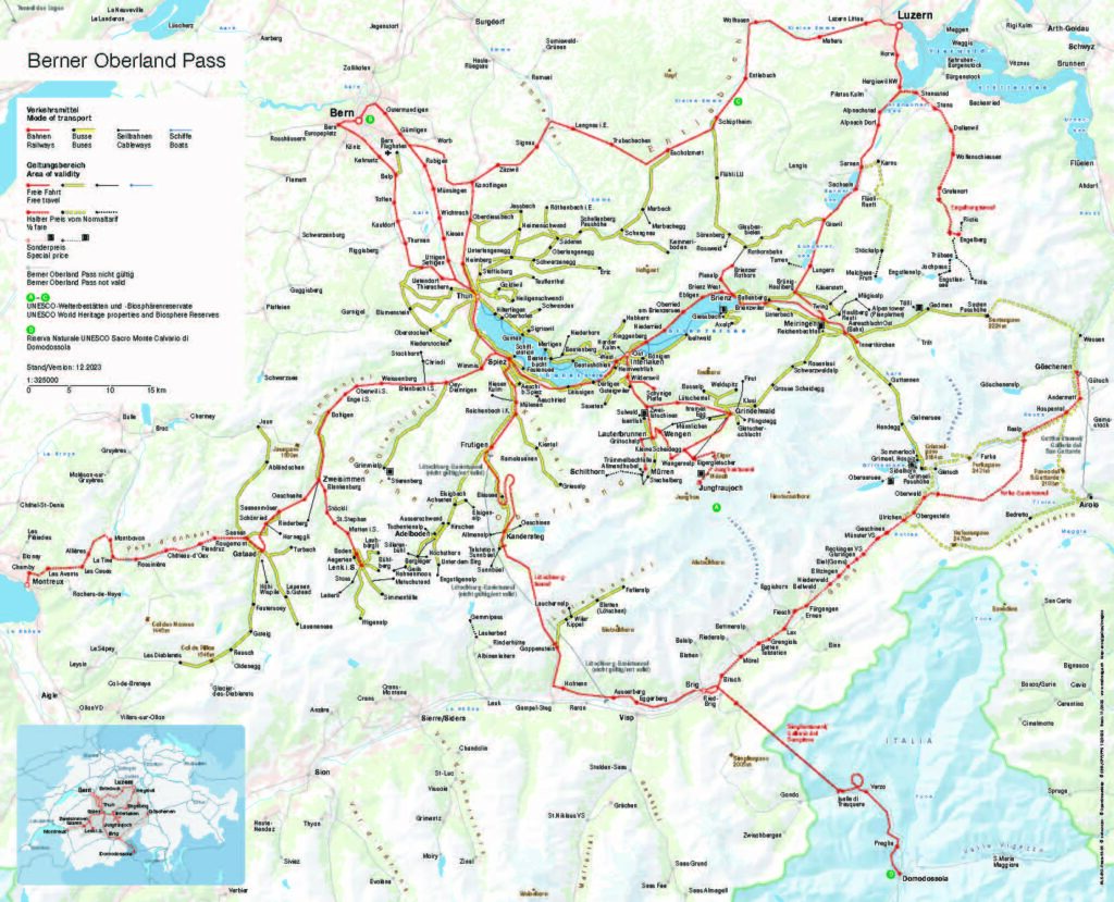 Koop de Berner Oberland-pas online | Swiss Regional Passes