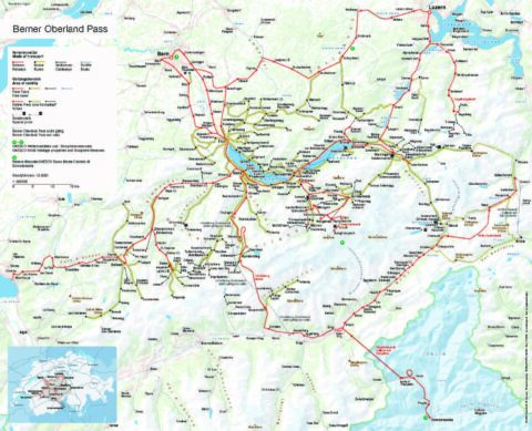 Buy Bernese Oberland Pass online | Swiss Regional Passes